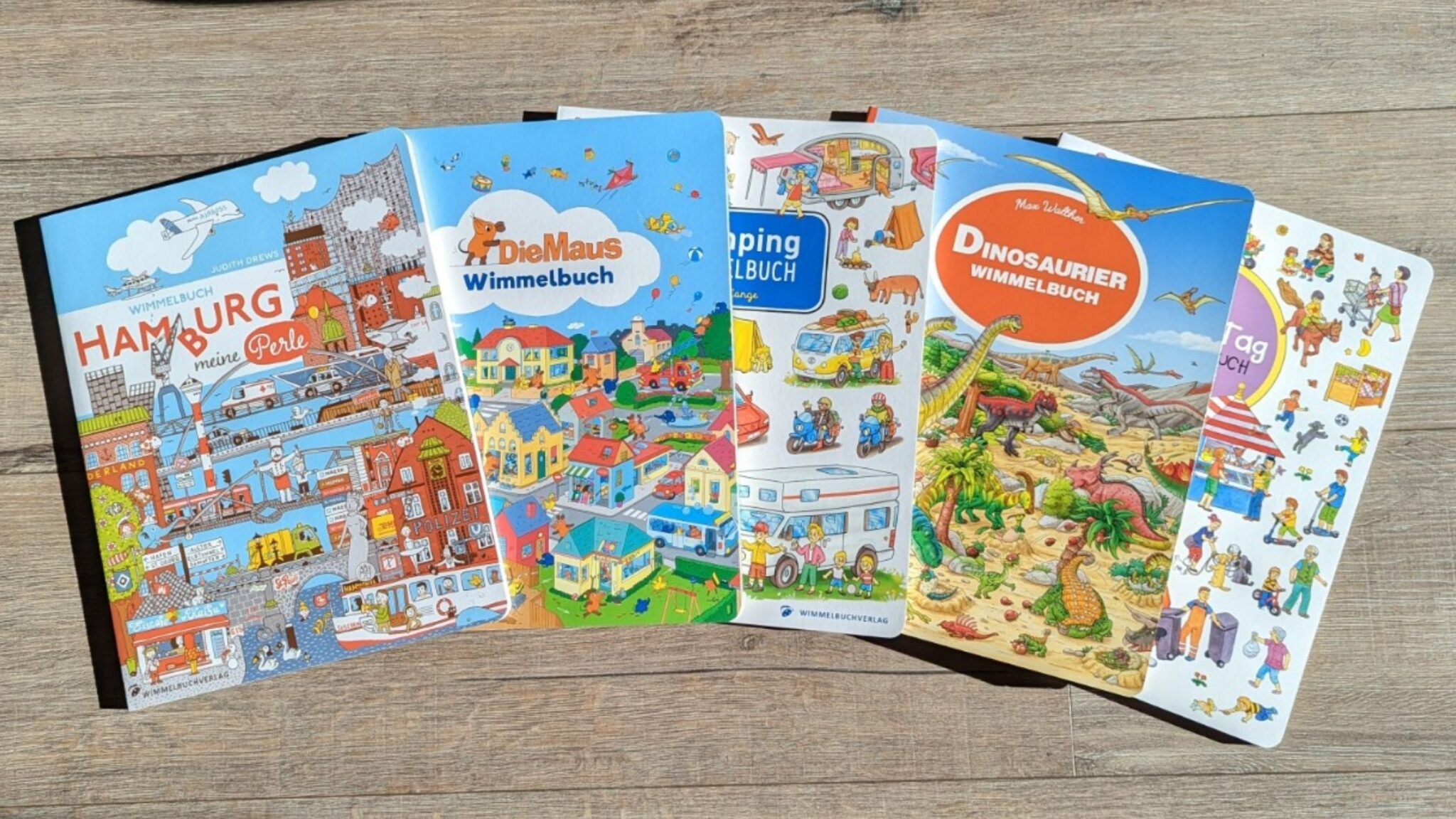 5 Wimmelbücher aus dem Wimmelbuchverlag