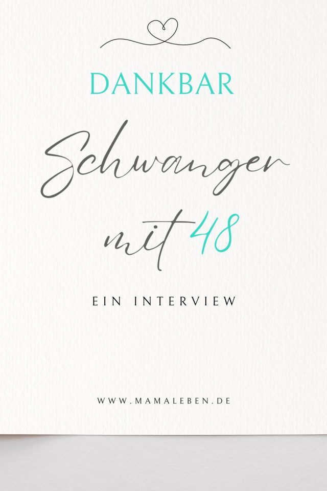 Schwanger mit 48 - Endlich das Wunschkind im Arm