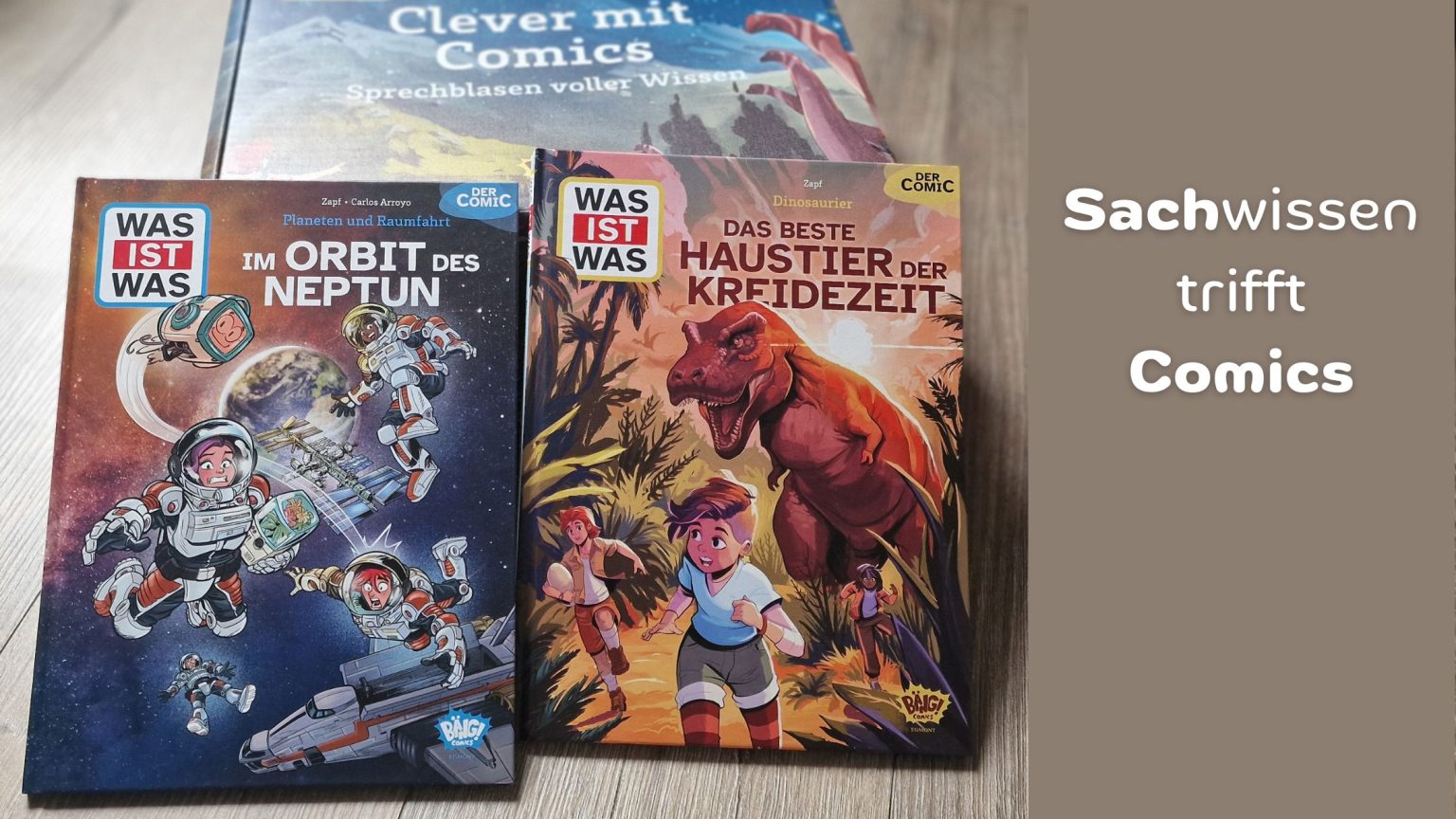 Dino Comic trifft Sachbuch: Neue WAS IST WAS Reihe 2 Comics